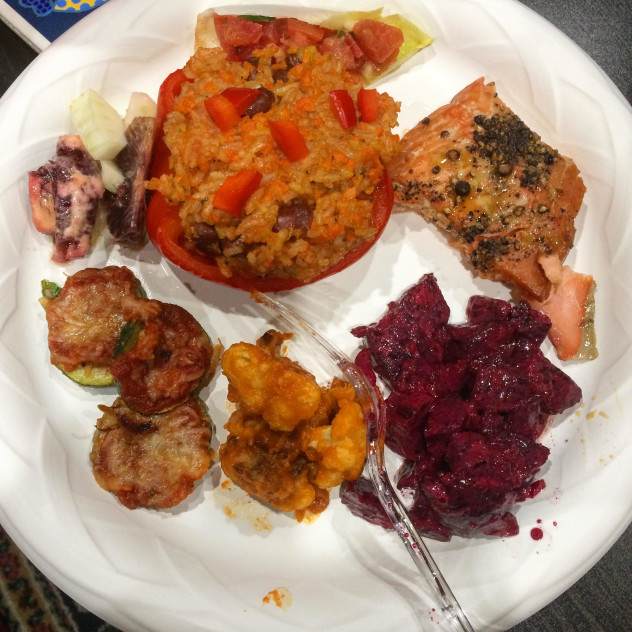 Potluck Dinner Club: Red Foods (bonus Vegan Strawberry Swirl Ice Cream ...